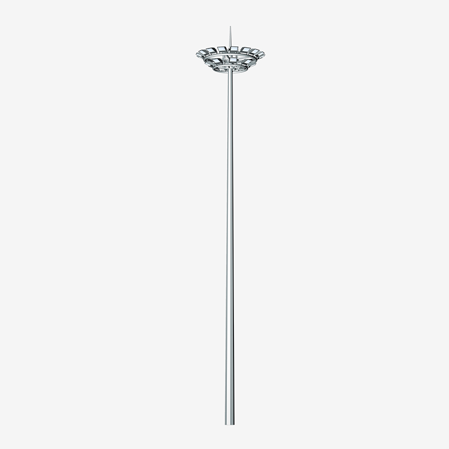 High Mast With Led Lighting Hexagonal Steel Pole, High Quality High ...