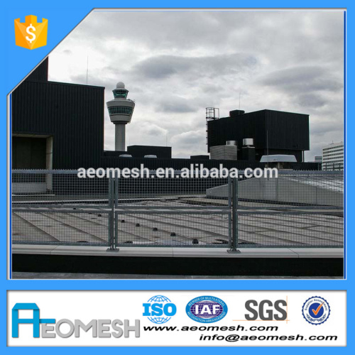 Prevent Passby From Airstrip Prefab Iron Fence Panels Prison Security ...