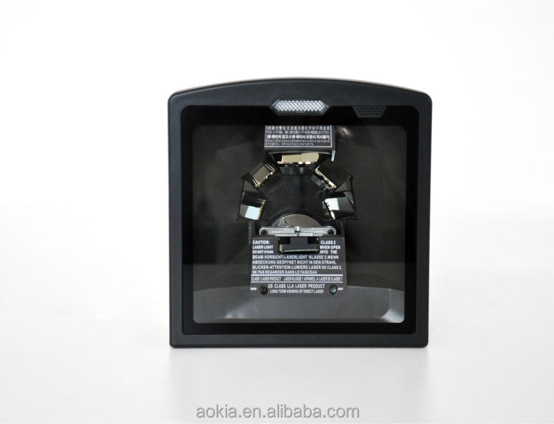 Ak-8200 Industrial 650nm Omnidirectional Laser Barcode Scanner, High ...