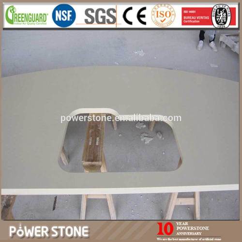Engineered Stone Solid Surface Quartz Countertop, High Quality Engineered Stone Solid Surface ...