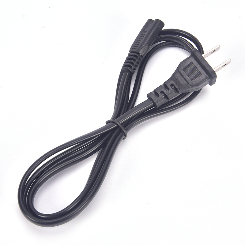 2 Pin Ac Plug Power Cable Cord 8 C7 To Euro Eu European For Cameras ...