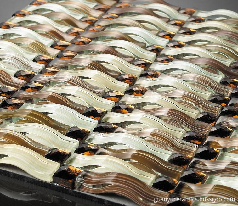 Arch Crystal Glass Mosaic, High Quality Arch Crystal Glass Mosaic on ...