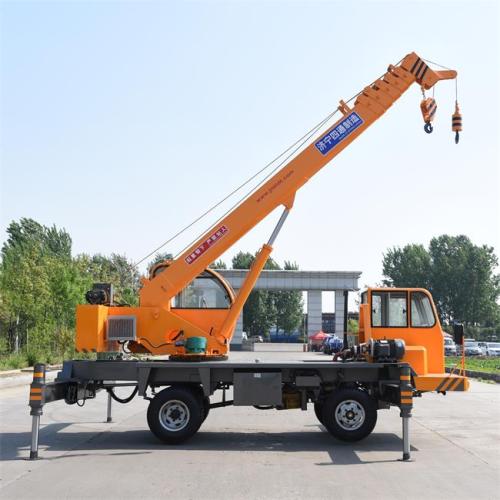 8 Ton Mobile Telescopic Lorry Crane, High Quality 8 Ton Mobile ...