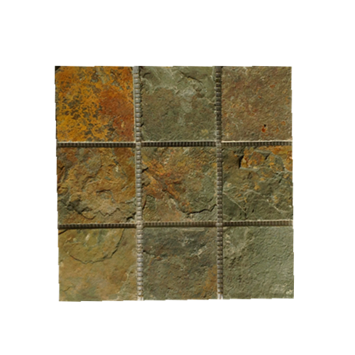 Rusty Natural Slate Stone Mosaic Wall Tiles, High Quality Rusty Natural ...