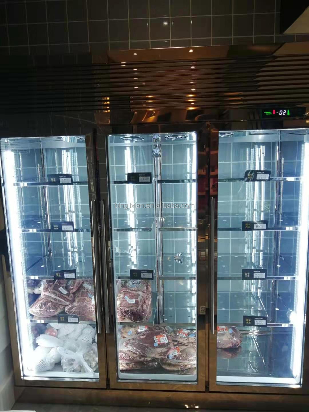 3 Door Lightweight Beef Dry Aging Steak Dry Ager Meat Display ...
