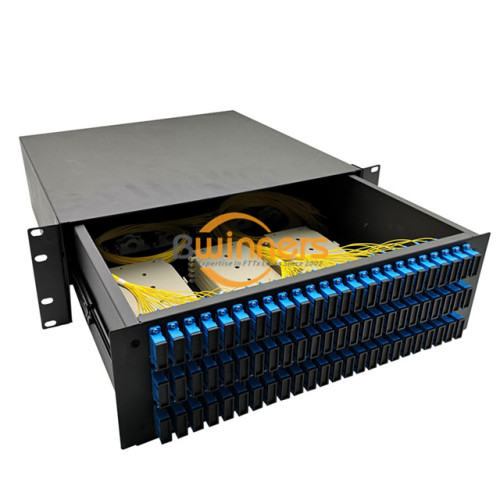 Fiber Patch Panel Enclosure 3u 144 Fibers, High Quality Fiber Patch ...