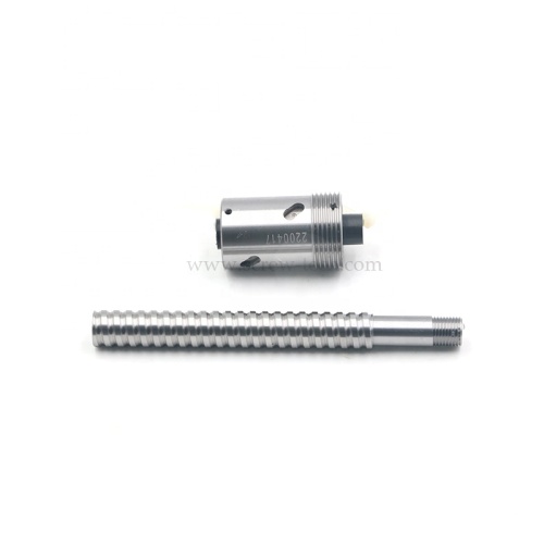 Precision Miniature Ball Screw With Triangular Thread Nut, High Quality ...