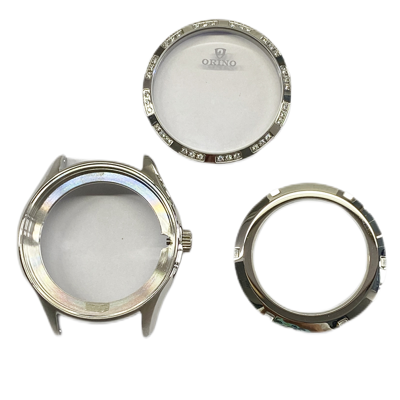 Diamond Watch Case For Watch With Caseback โปร่งใส คุณภาพสูง Diamond ...