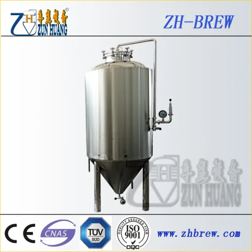 Beer Fermentation Tank Jacketed Conical Fermenter Beer Brewing ...