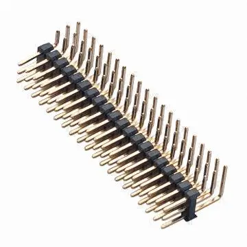 2.54mm Pin Header With Three Rows, Straight Angle And 2.5mm Height ...