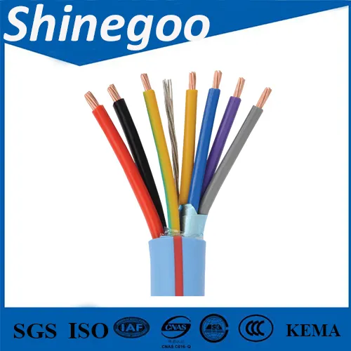 6 Core Flexible Pvc Insulated Nh-kvv Fire-resistance Control Cable ...