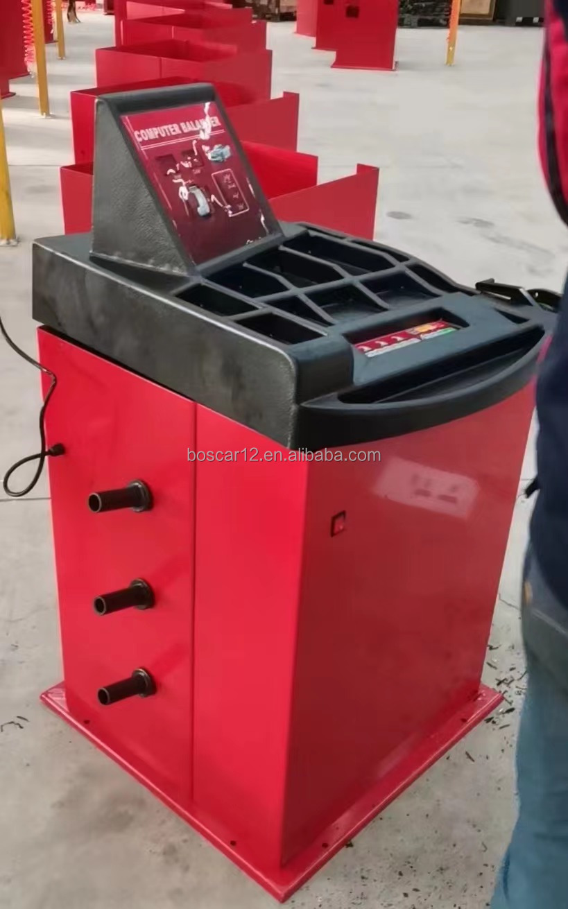 Auto Repair Shop Tire Balancing Machine - 24 Inch Universal Balancer ...