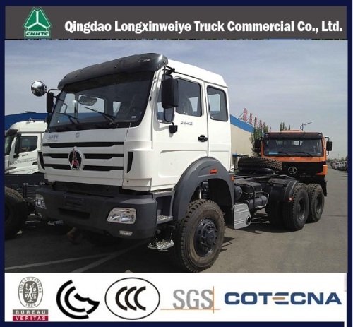 380hp Ng80 Cabin Beiben 6x4 Tractor Head, High Quality 380hp Ng80 Cabin ...