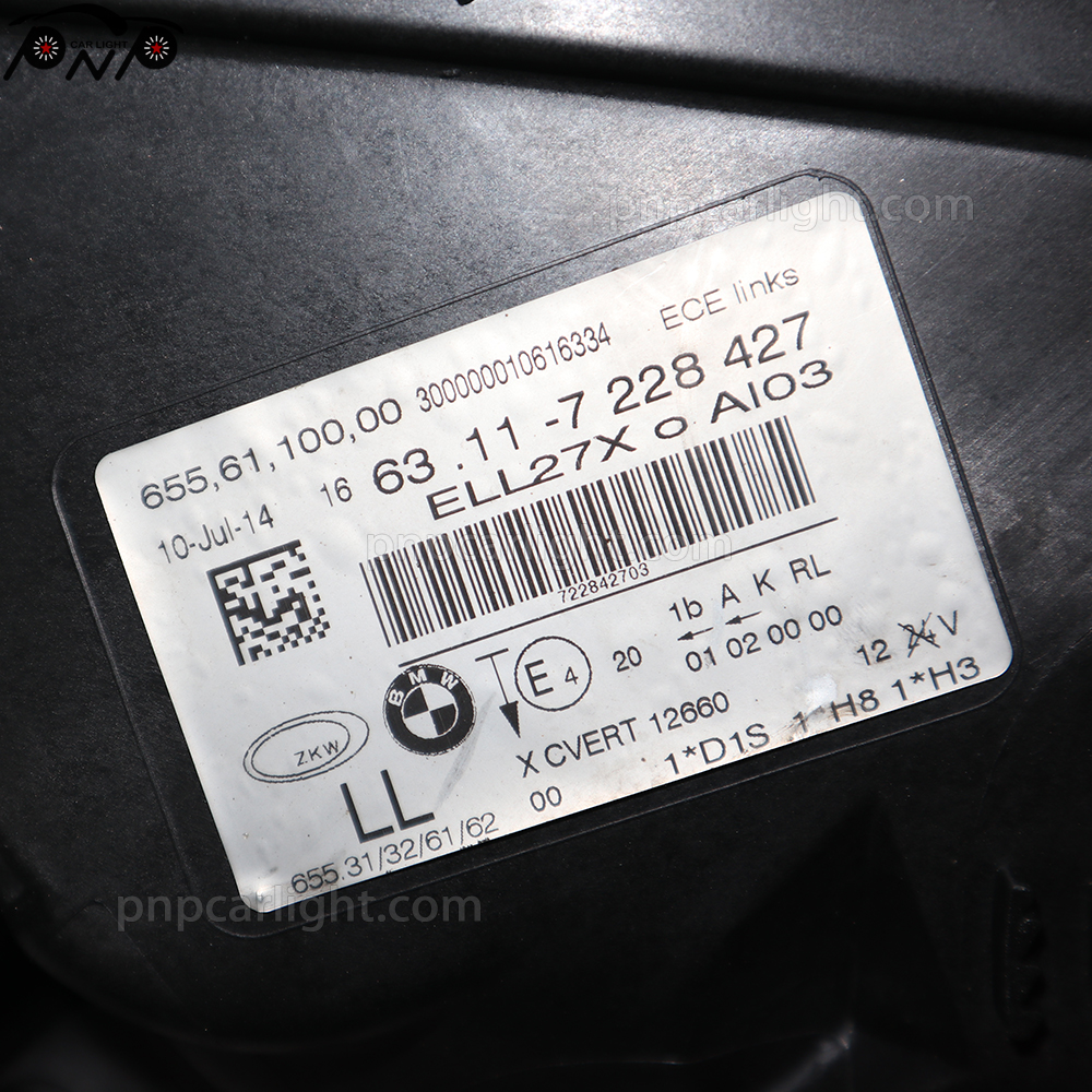 ไฟหน้า Afs Xenon สำหรับ Bmw 7 'f01 F02 คุณภาพสูง ไฟหน้า Afs Xenon ...