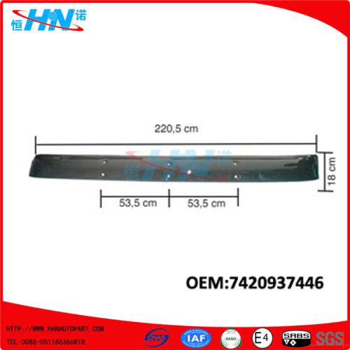 Auto Sun Visor 7420937446 Renault Truck Parts, High Quality Auto Sun ...