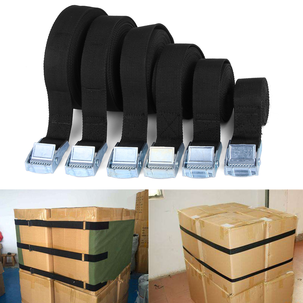 1-6m Car Buckle Tensioning Belts Cargo Straps Strong Rratchet Luggage ...