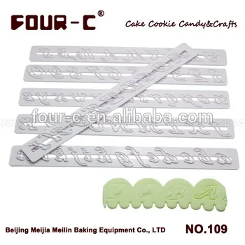 Fondant Cake Decorative Plastic Borders, Pastry Cutter Fondant Cake ...