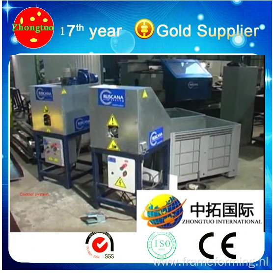 Downcomer gutter pipe production line