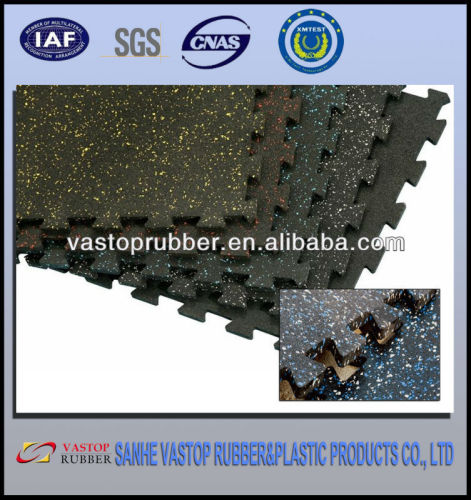 Interlocking Rubber Gym Floor Tiles, High Quality Interlocking Rubber ...