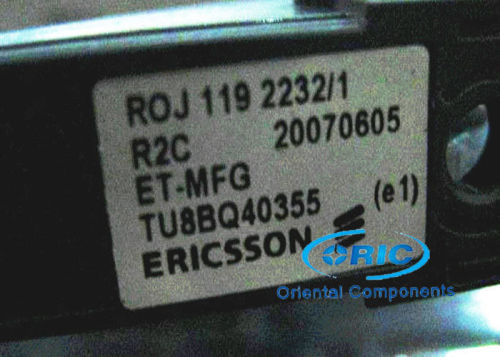 Ericsson Rbs 3418 Roj 119 2232/1 Et-mfg, Telecom Boards / Equipment ...