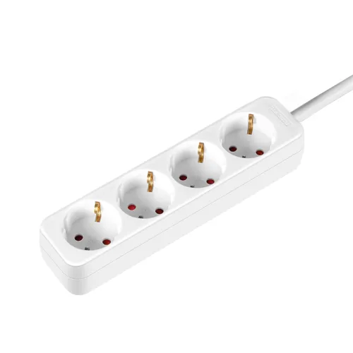 4-outlets Germany Power Strip, High Quality 4-outlets Germany Power ...