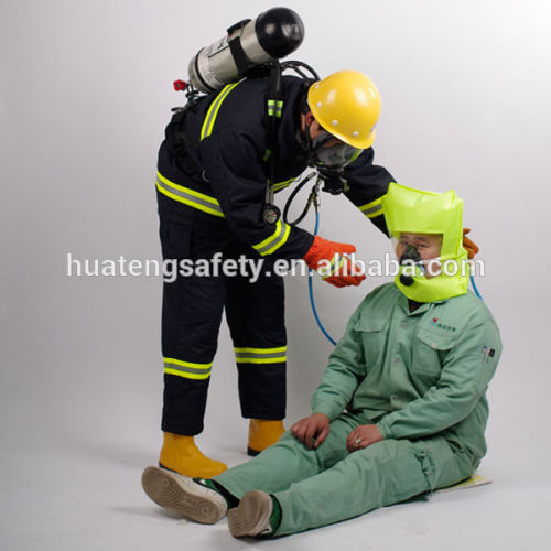 Personal Rescue Fire Fighting Smoke Hood, High Quality Personal Rescue ...
