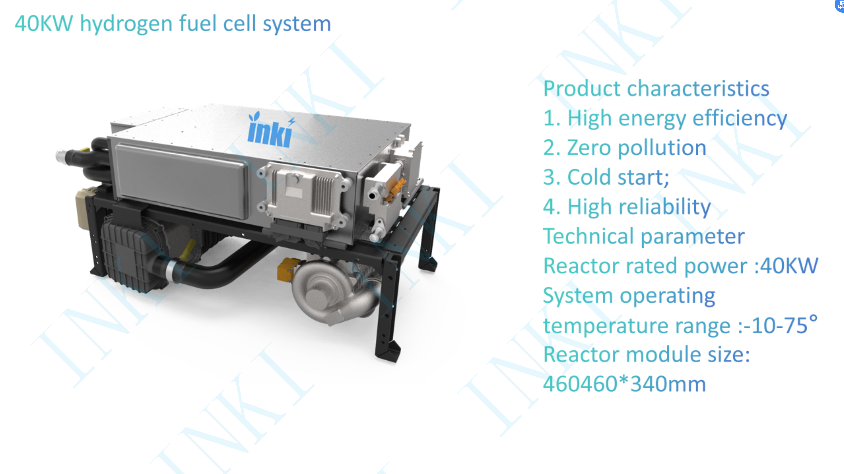 Hydrogen Fuel Cell Electric Generators And Vehicles (100kw, 35kw, 60kw ...