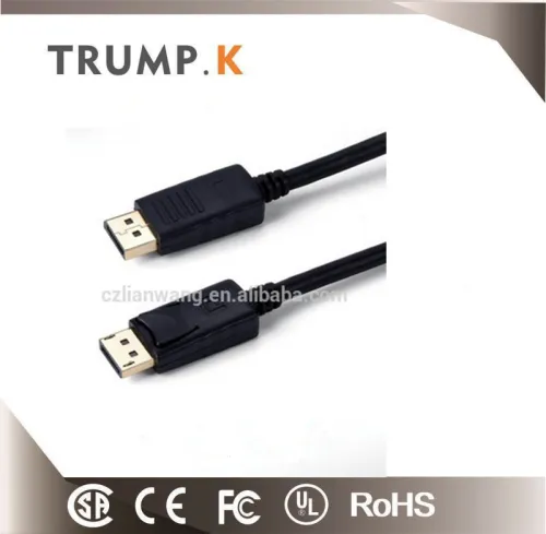 High Quality Male To Male Display Port Cable, High Quality High Quality ...