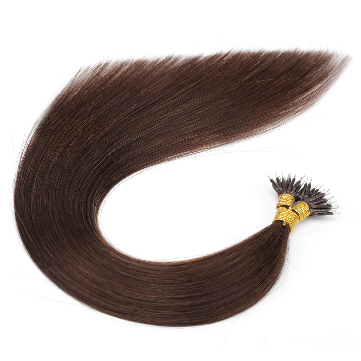 Double Drawn Indian Micro Links Loop Hair 0.5g/0.8g/1g Cheap Micro Ring ...