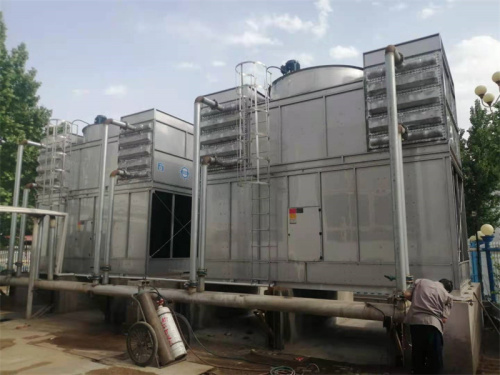 Metal Casing Square Cross Flow Water Cooling Tower, High Quality Metal ...