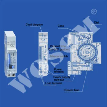 Time Switch (24 Hour Analogue Time Switch) (ws-sul180a), High Quality Time Switch (24 Hour ...
