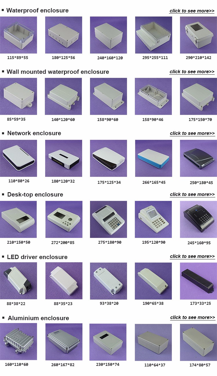 Ip65 Plastic Enclosure Outdoor Enclosure Waterproof Plastic Junction ...