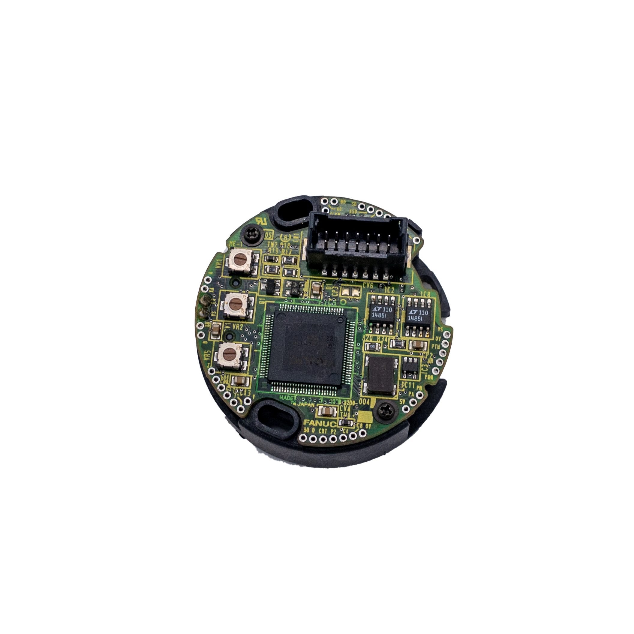 Servo Motor Encoder With Adder Disc Set (used And Tested), High Quality ...
