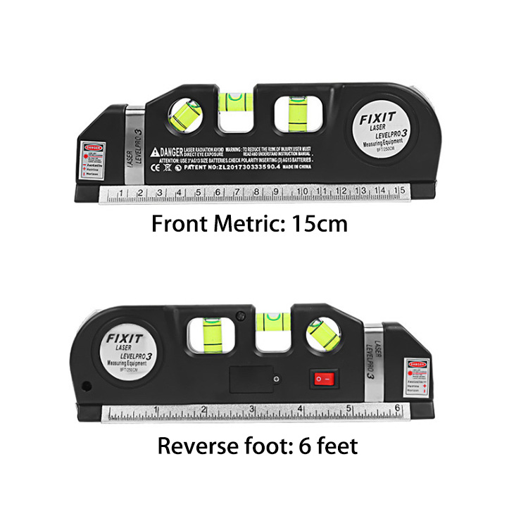 Laser Level Multi-functional Infrared Laser Marking Device With Tape ...