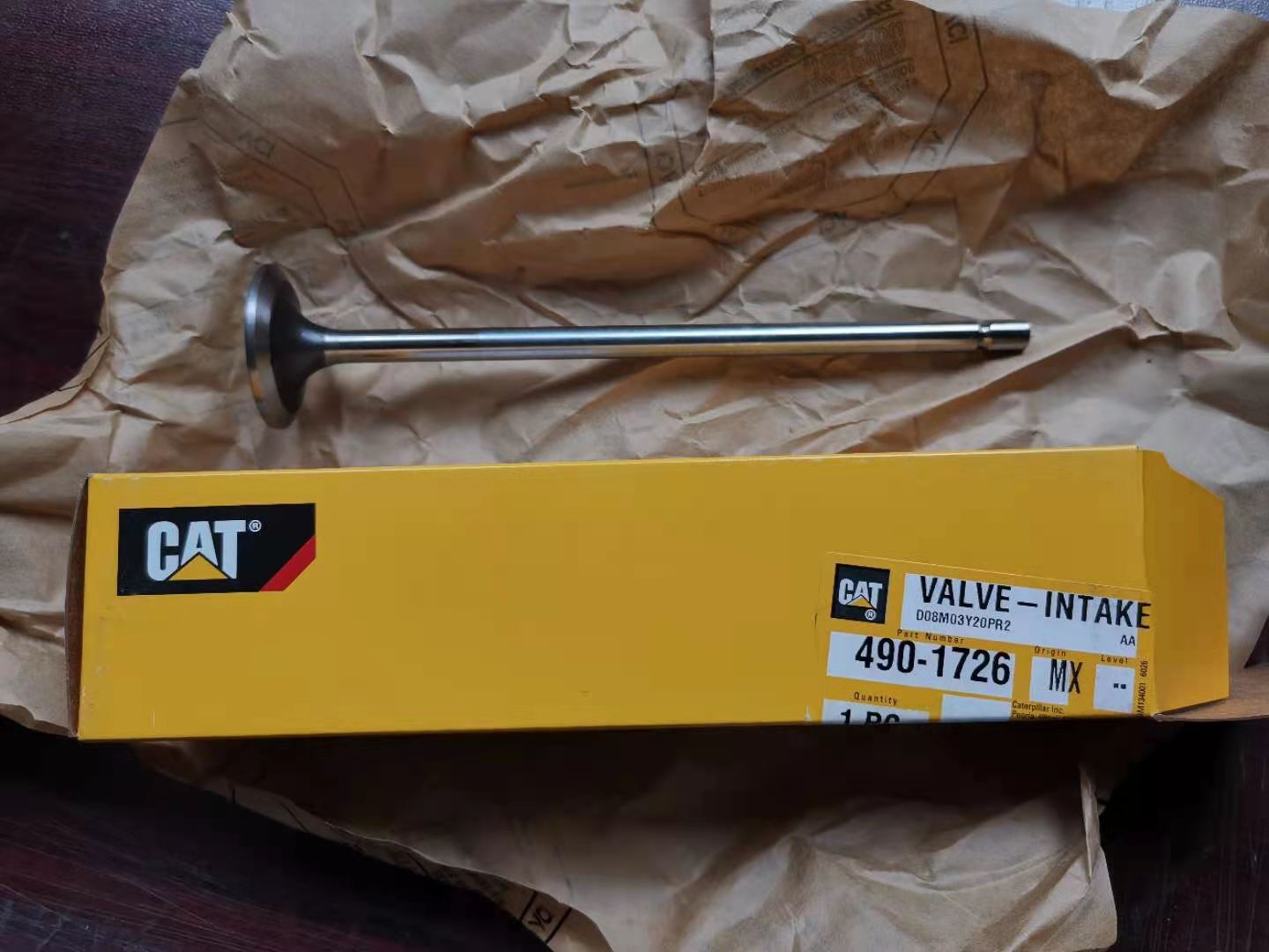 490-1726 Valve-exhaus Cat ต้นฉบับของแท้ คุณภาพสูง 490-1726 Valve-exhaus ...