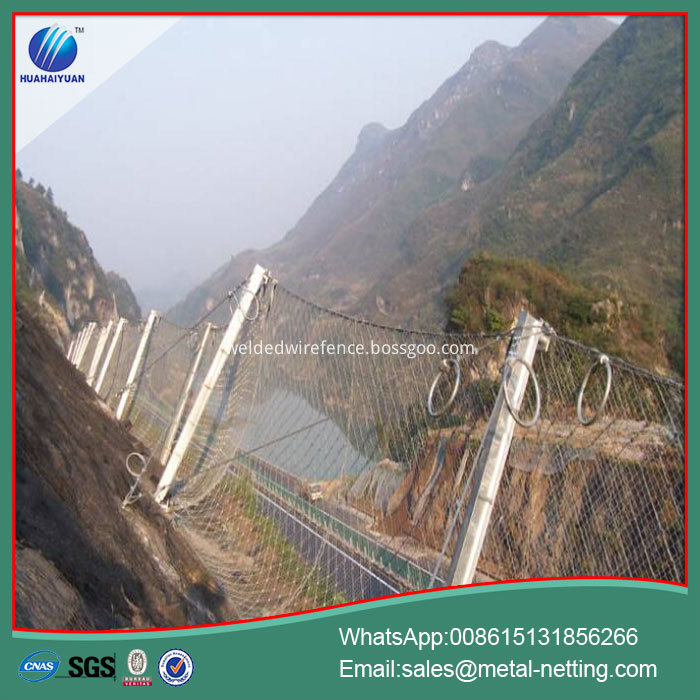 Rockfall Netting Barrier Export Rock Fall Barrier, High Quality ...