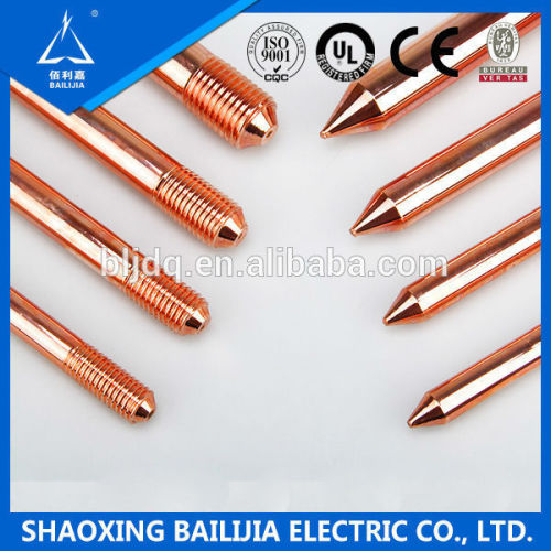 Earthing System Copper Weld Earth Rod, High Quality Earthing System ...