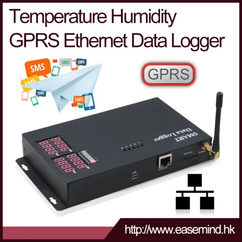 Temperature Humidity Gprs Ethernet Data Logger, High Quality Temperature Humidity Gprs Ethernet ...