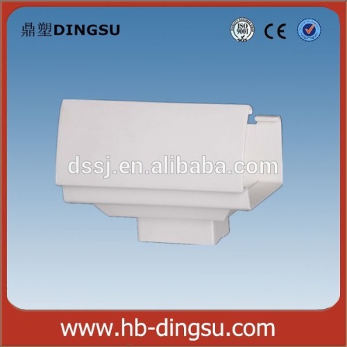 5'' Pvc Rain Gutter Drop Outlet, High Quality 5'' Pvc Rain Gutter Drop ...