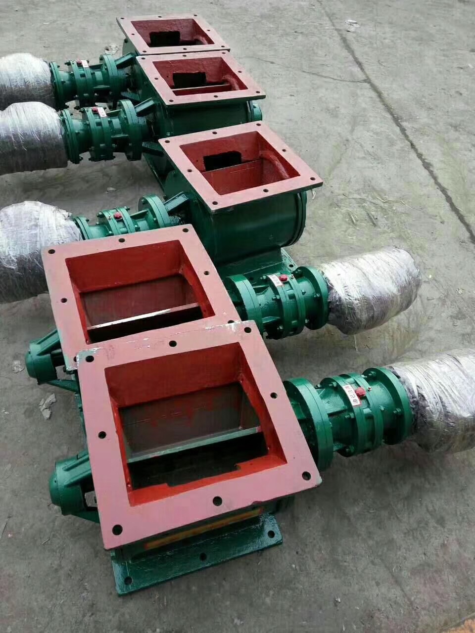 Rotary Rigid Impeller Feeder Star Shaped Unloader System, High Quality ...