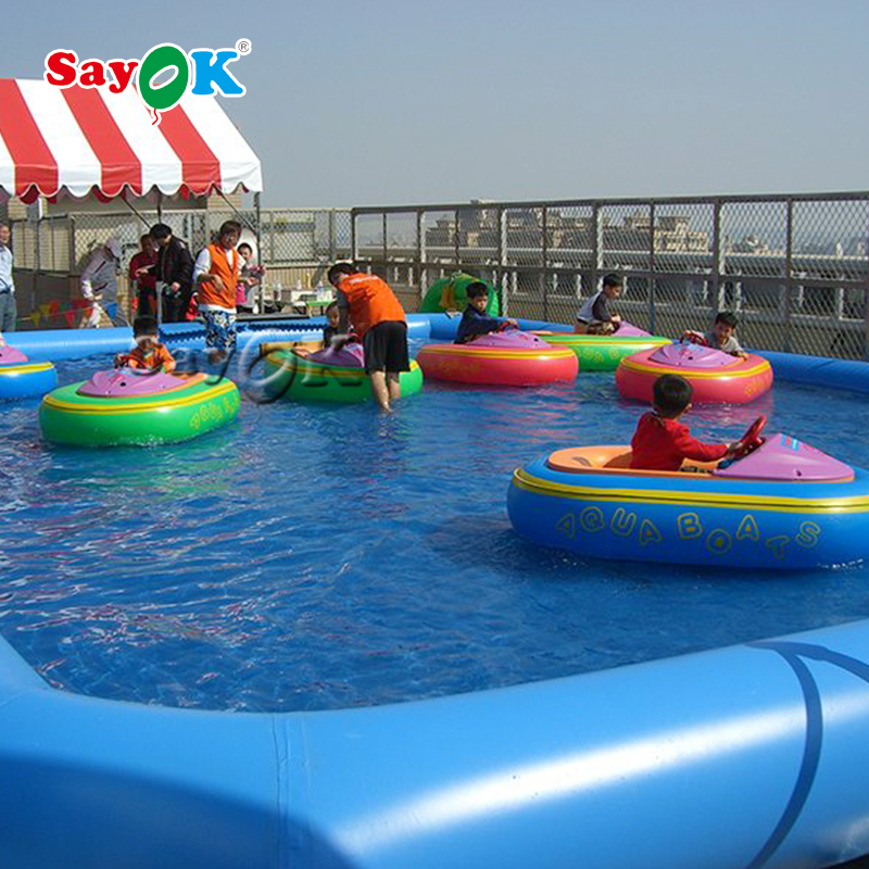 Giant Inflatable Swimming Pool Party Games For Adults & Families , High ...