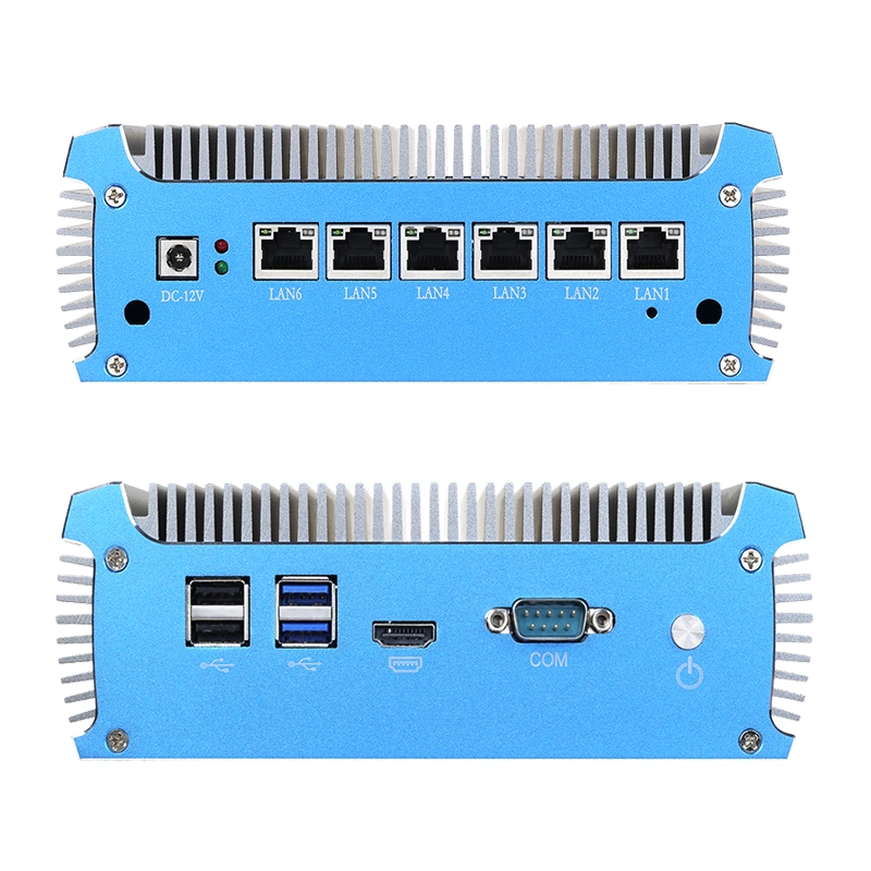 6 LAN Gigabit Intel Celeron 3865U Mini Pc China Manufacturers Suppliers ...