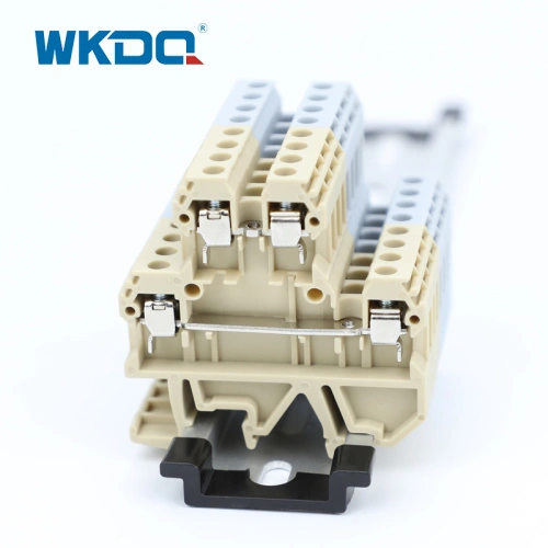 Double layer Screw Terminal Blocks China Manufacturers Suppliers ...