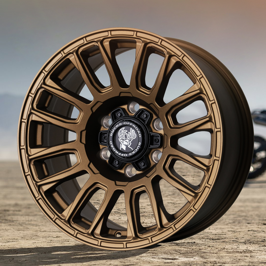 17 Inch Off-road Forged Wheels Sandstone Bronze For Jeep Gmc Wrangler ...