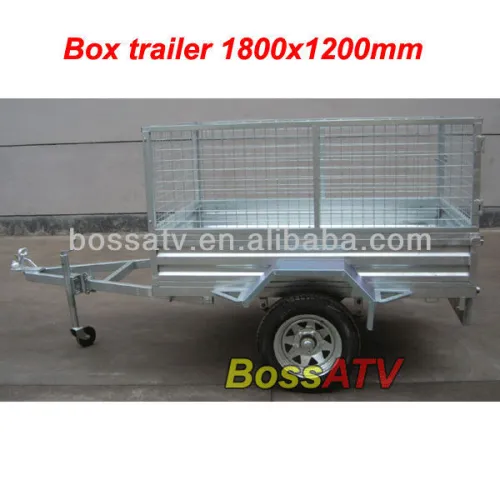 Trailer Box Trailer Cargo Box Trailer, High Quality Trailer Box Trailer ...