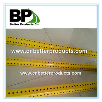 Galvanized Steel Perforated Square Tube Sign Post, High Quality ...