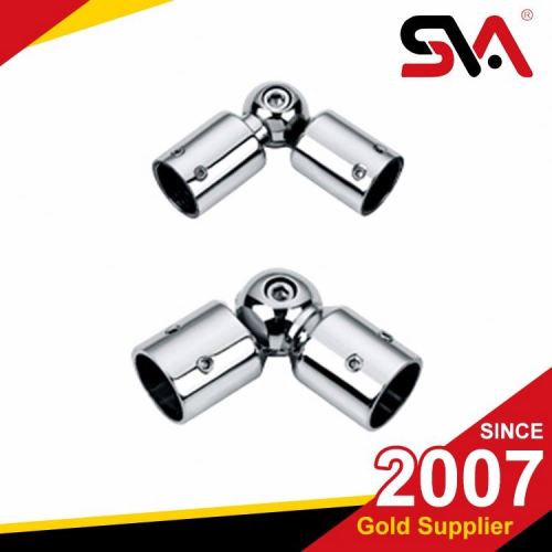 3 Ways Glass Railing Round Pipe Fittings, High Quality 3 Ways Glass ...