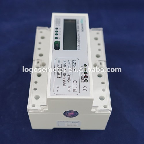 Din Rail 3 Phase Multi Tarrif Kilo Watt Hour Meter,kwh Meter,electricity 5/30a 10/60a 20/100a Ct ...