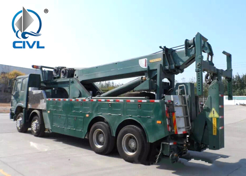 60 Ton Heavy Duty Tow Wrecker Truck, High Quality 60 Ton Heavy Duty Tow ...
