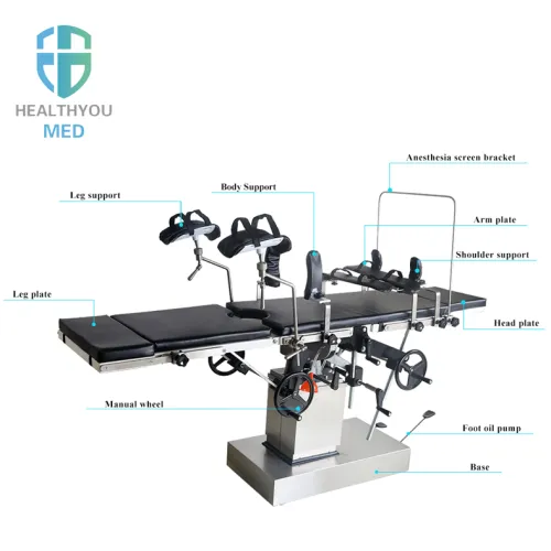 Manual Surgery Operating Room Table, High Quality Manual Surgery ...